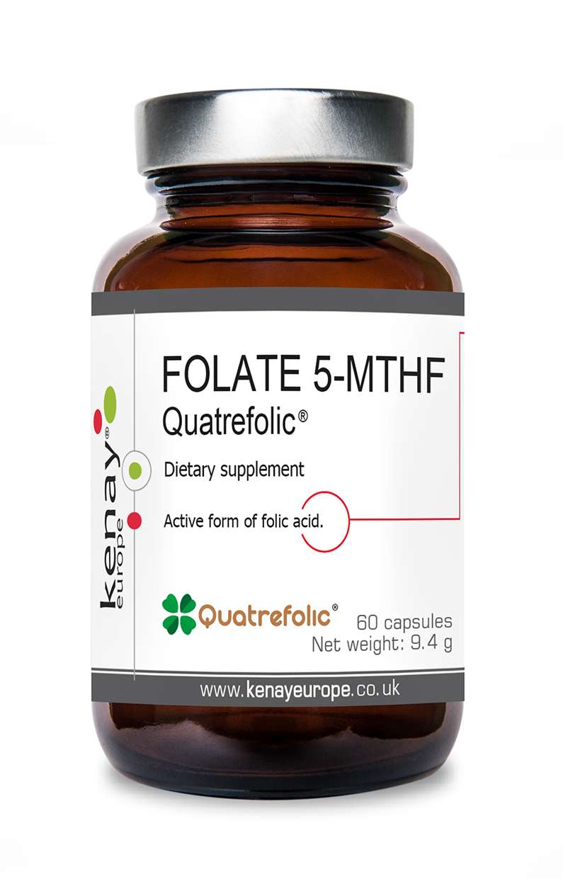 Acide Folique 600mcg Capsules - Quatrefolic® 5-MTHF Active Folate (90 ...